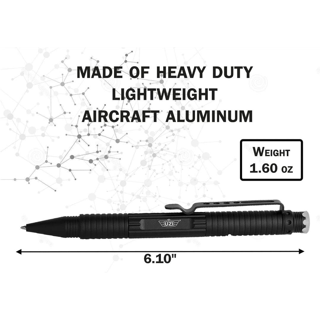 UZI Tactical Defender Pen 13, Gun Metal