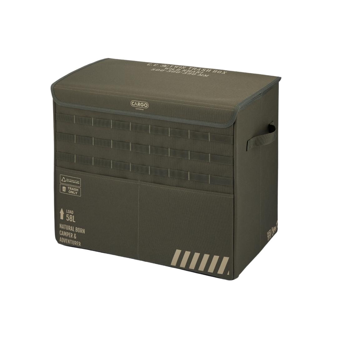 CARGO Container Twin Trash Box